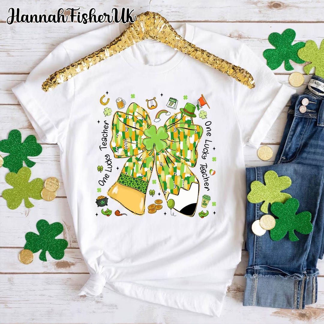 Teacher St Patrick Png, Lucky Teacher Png, St Patrick Teacher Png ...