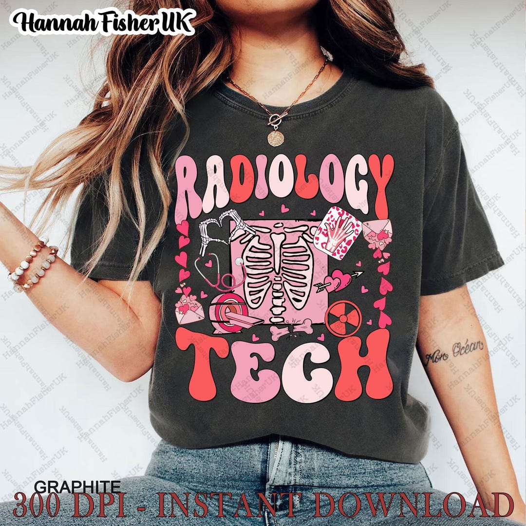 Radiology Tech Valentine Png, Rad Tech Valentines Day Png, Valentine ...