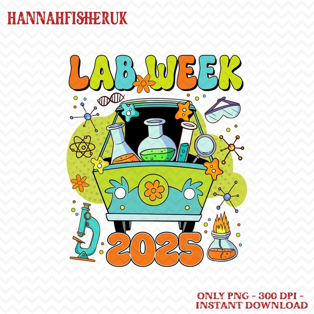 Lab Week 2025 Mystery Machine Png, Mystery Machine of Diagnostics Png ...