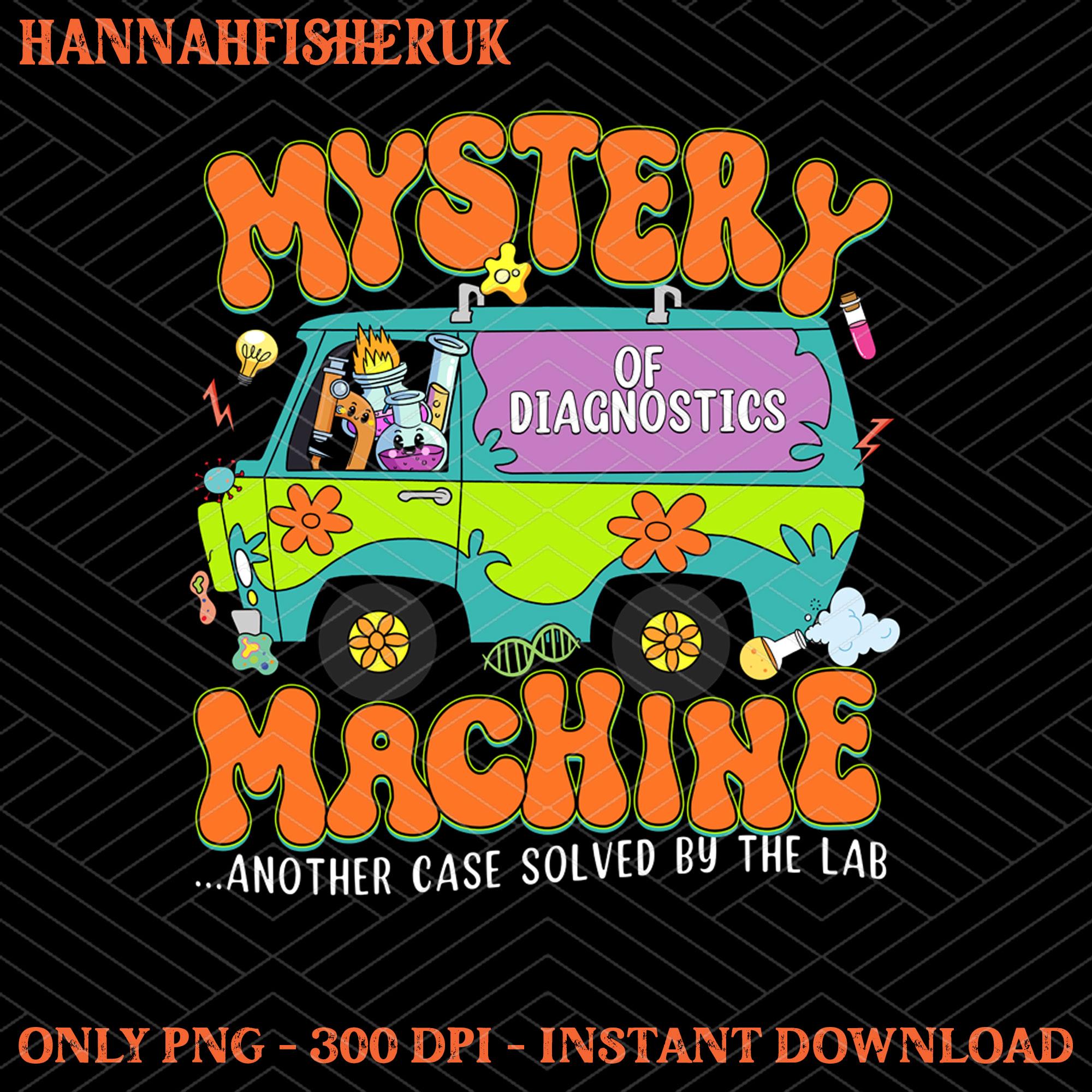Lab Week 2025 Mystery Machine Png, Mystery Machine of Diagnostics Png ...