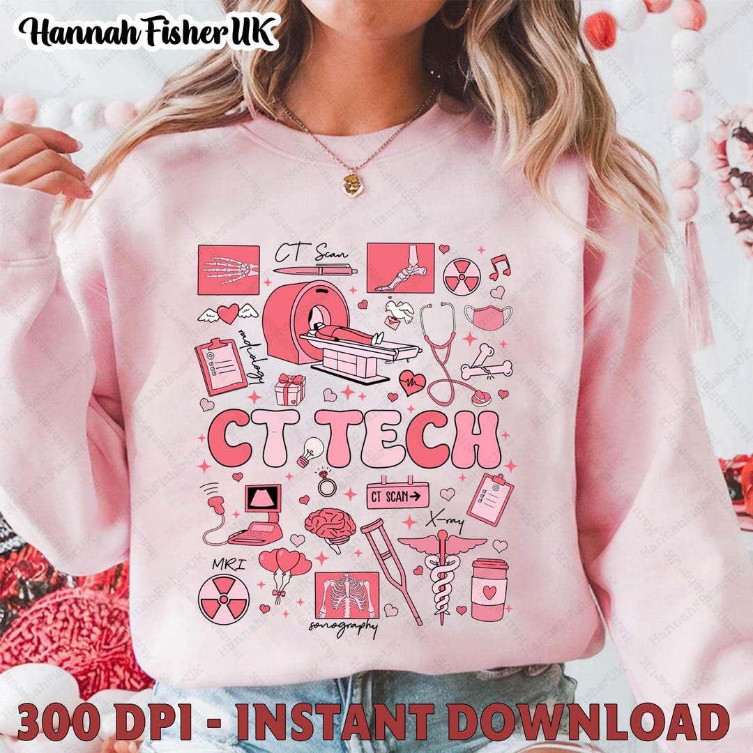 CT Tech Valentine Png, CT Technologist Valentine Png, Ct Scan ...