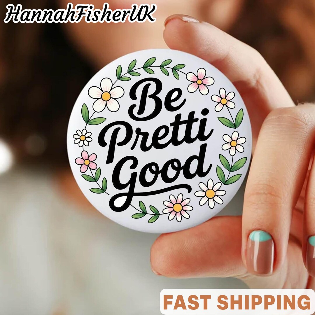 Be Pretti Good Pin - Activism Accessory, Political Protest Gear, Alex ...
