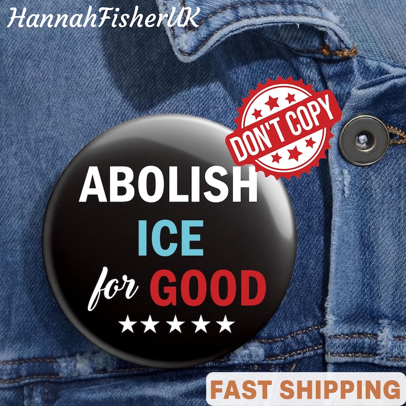 Justice for Renee Nicole Good Button or Magnet: Abolish Ice for Good ...