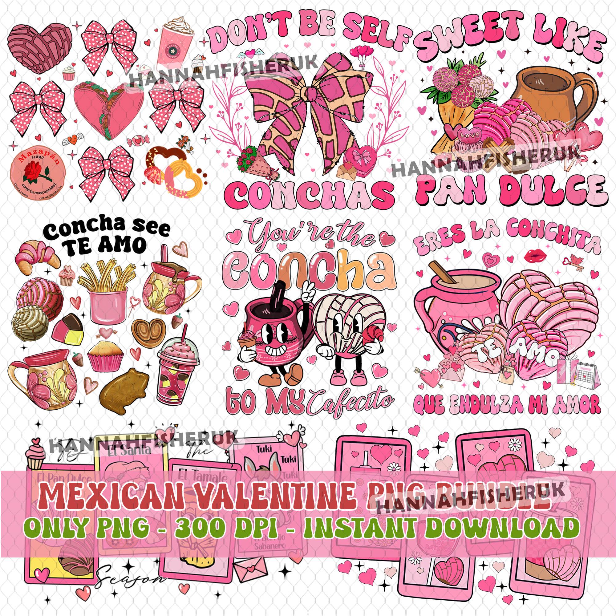 14+ Designs Conchas Valentine Png, Mexican Valentines, Concha Valentine ...