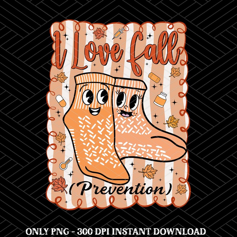 I Love Fall Prevention Fall Nurse PNG, Funny Fall Safety Nurse PNG ...