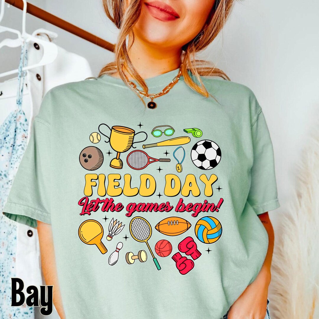 Field Day Let the Game Begin PNG, Field Day Png, Field Day Design Png ...