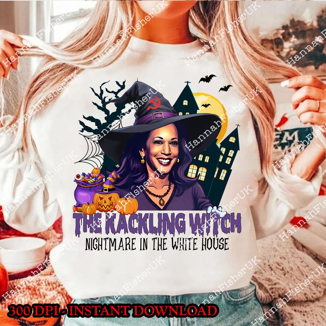 Witch Way to the White House Png, Witches for Kamala Png, Halloween ...