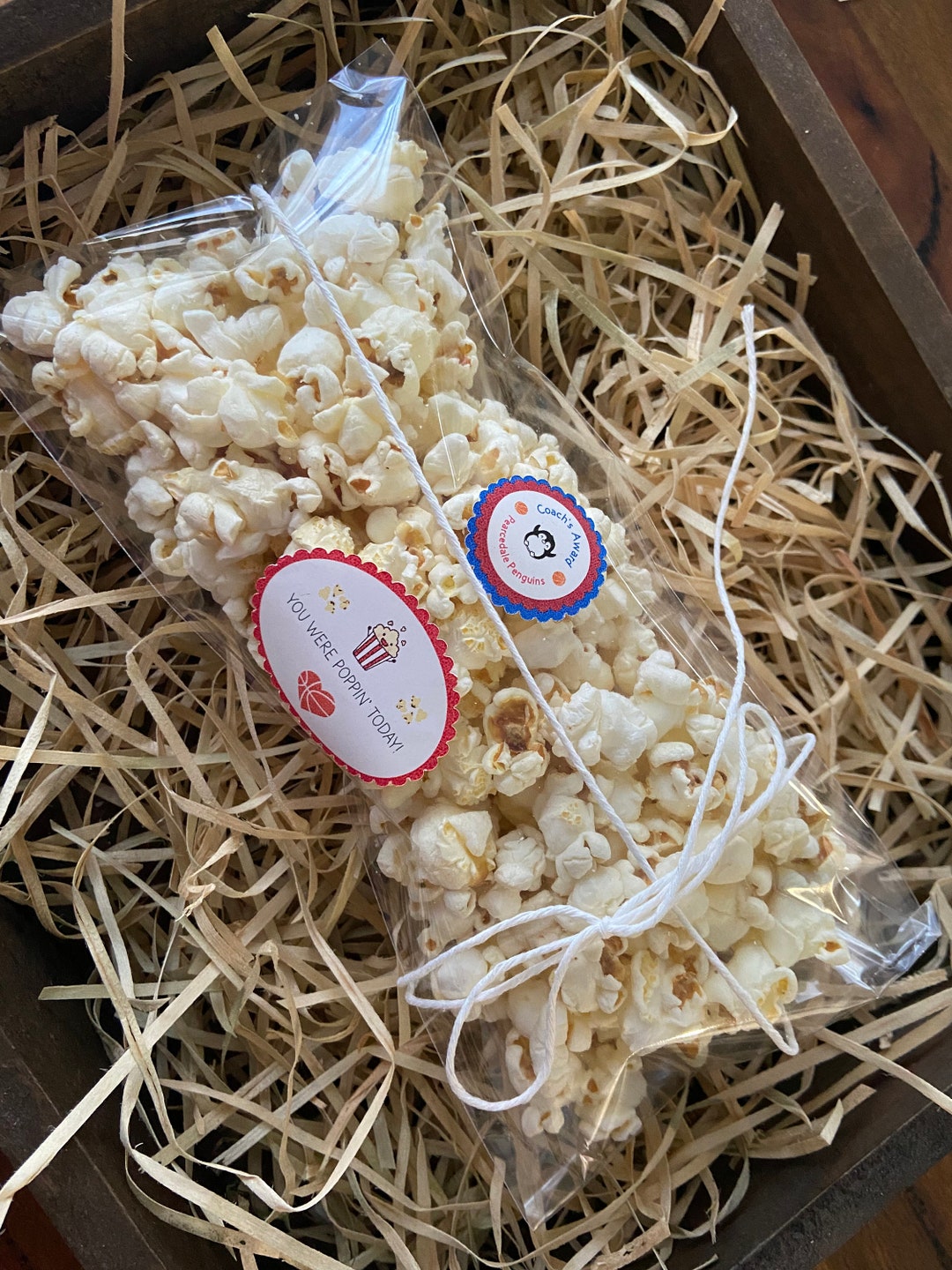 Personalised Popcorn Party Favours - Etsy