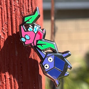 Pikmin 3 Hard Enamel Pin - Etsy