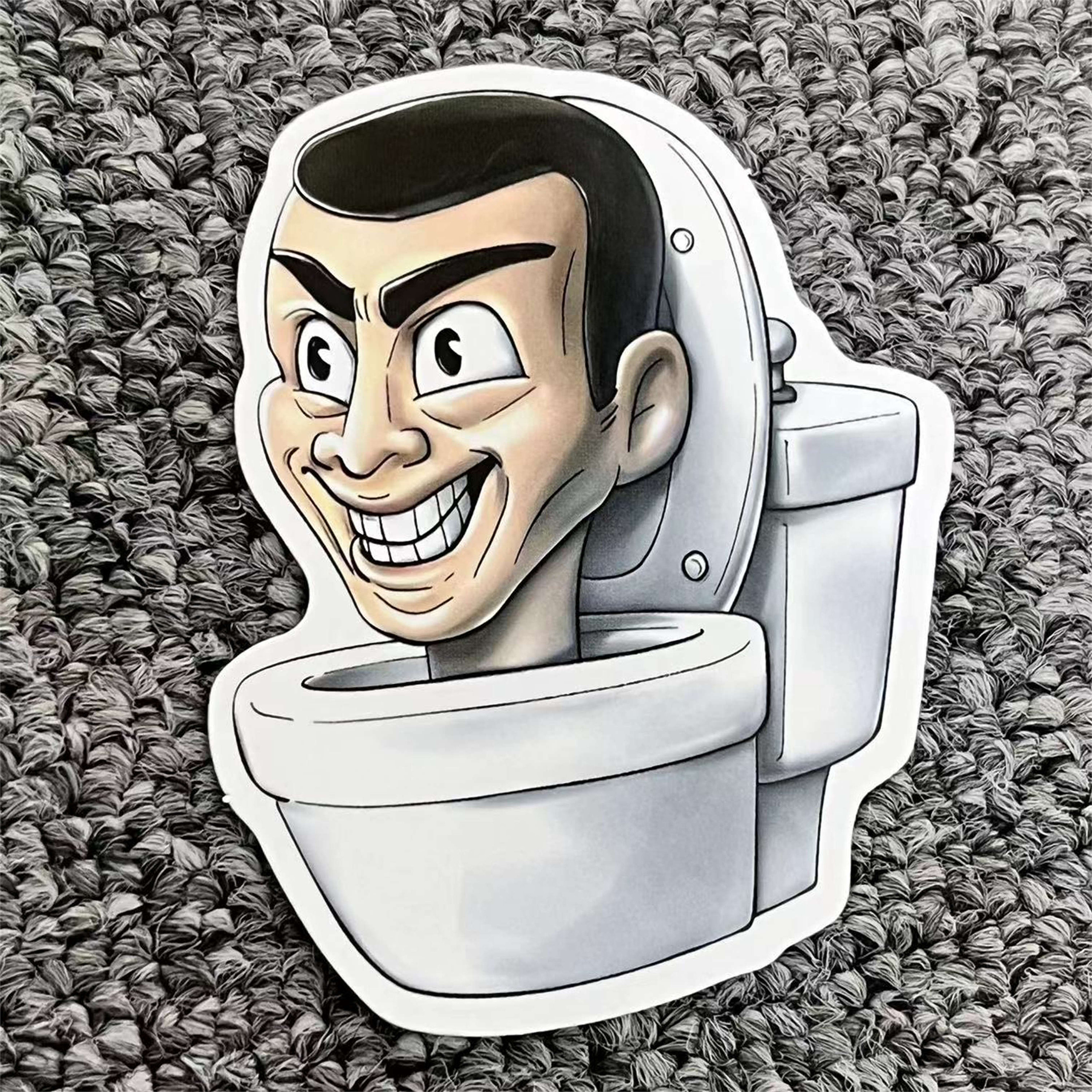 Cartoon 50pcs Stickers,skibidi Toilet Stickers, Notebook Doodle ...