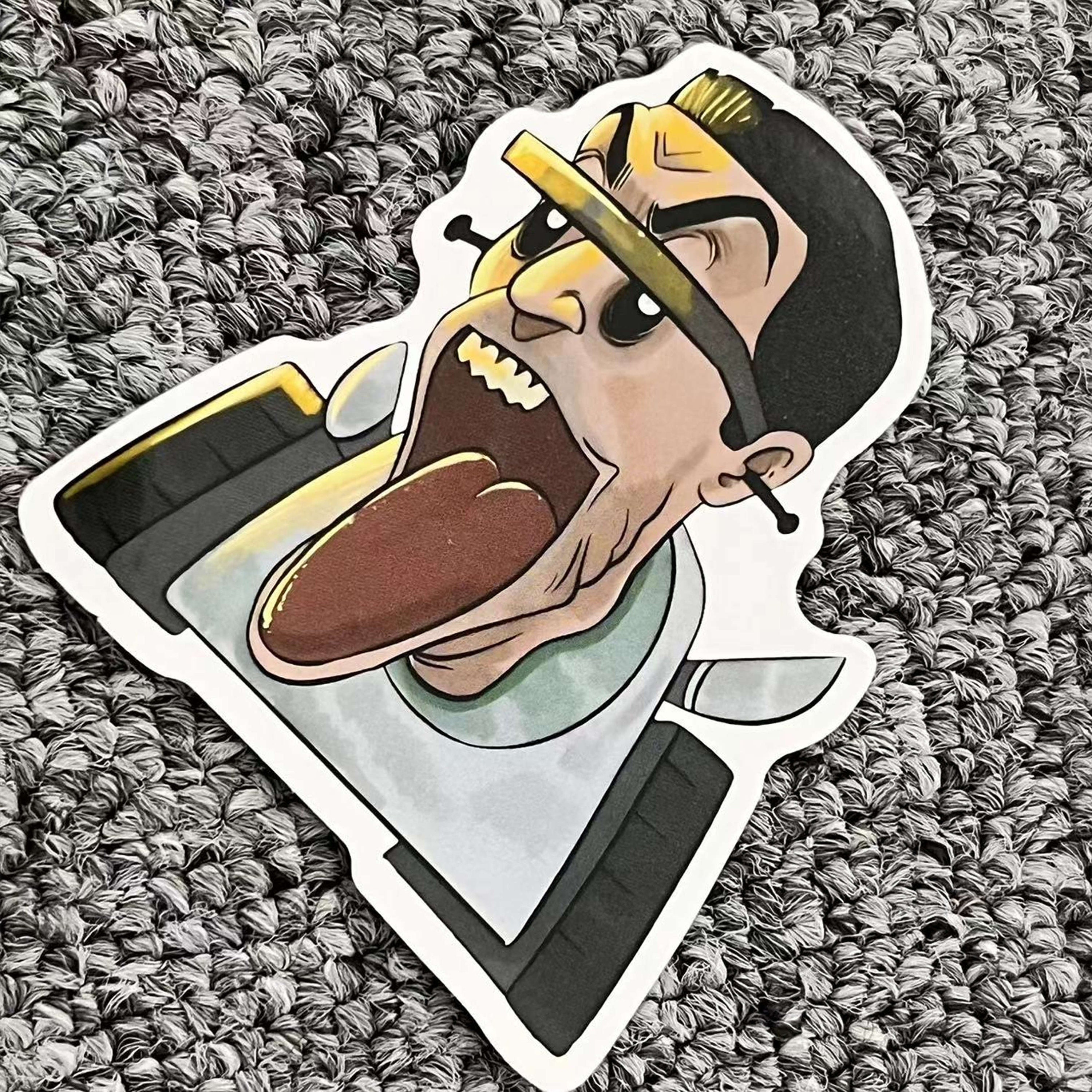 Cartoon 50pcs Stickers,skibidi Toilet Stickers, Notebook Doodle ...