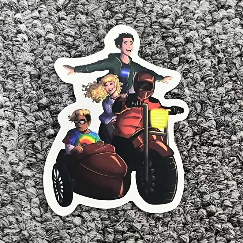 Cartoon 50pcs Stickers,percy Jackson Stickers, Notebook Doodle Stickers ...