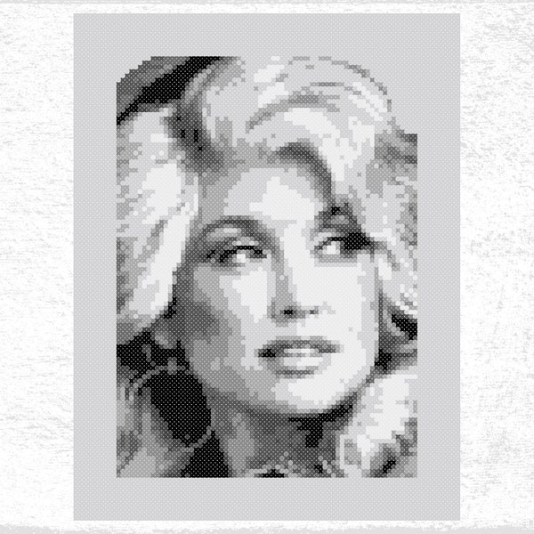 Cross Stitch Pattern Dolly Parton - Etsy UK