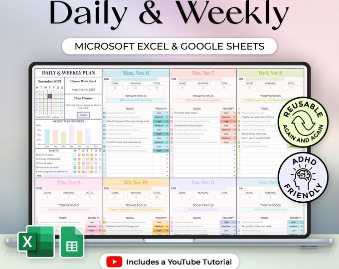 Lifetime Task Calendar - Monthly Calendar - Unlimited Years - Sunday ...