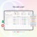 To Do List - Task Tracker - Customizing Category Priority Status - Google Sheets Template ...