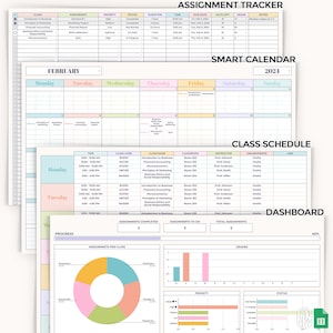 Assignment Tracker for Students - Smart Calendar - Academic Student ...