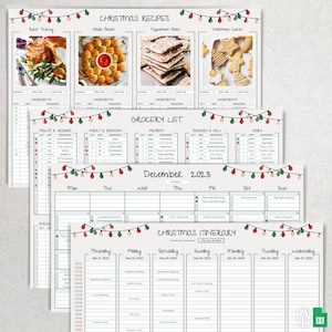Ultimate Christmas Planner - Gift Tracker - Lifetime Usability ...