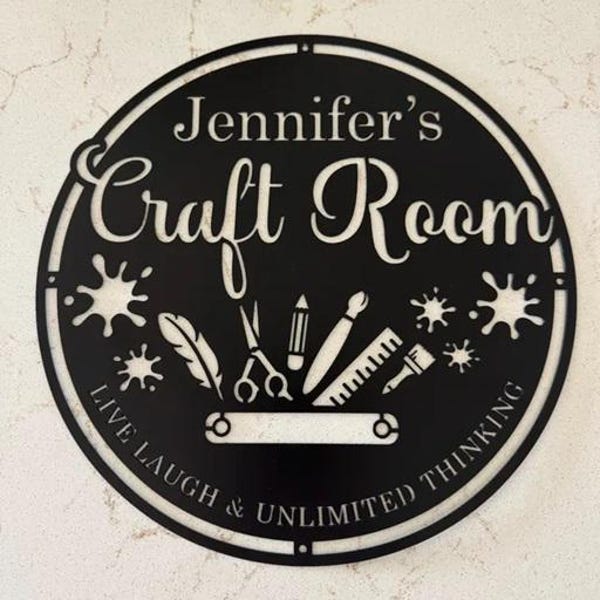 Craft Room Signs - Etsy