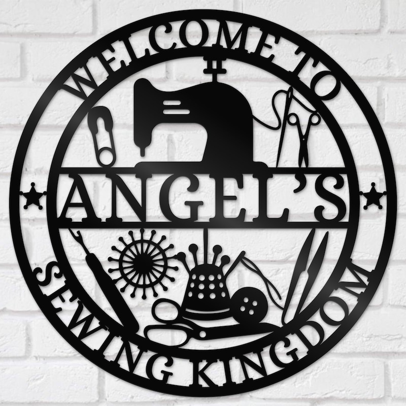 Sewing Room Sign Personalized - Etsy