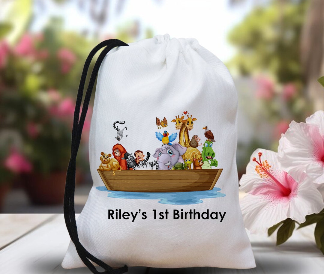 Wild One Favor Bags, Jungle Party Bags, First Birthday Favor Bags ...