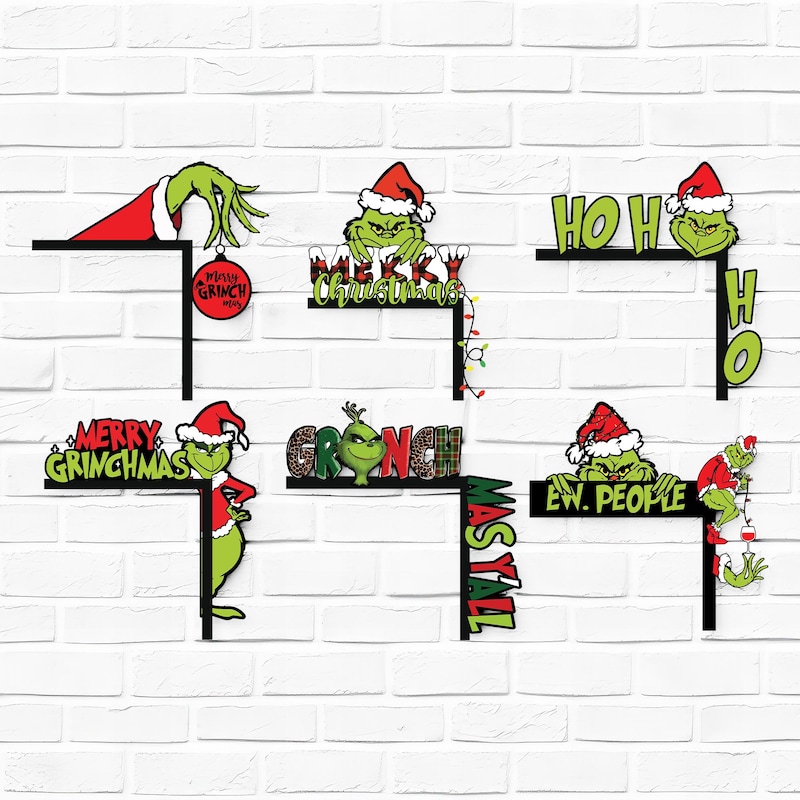 Grinch Office Decor - Etsy