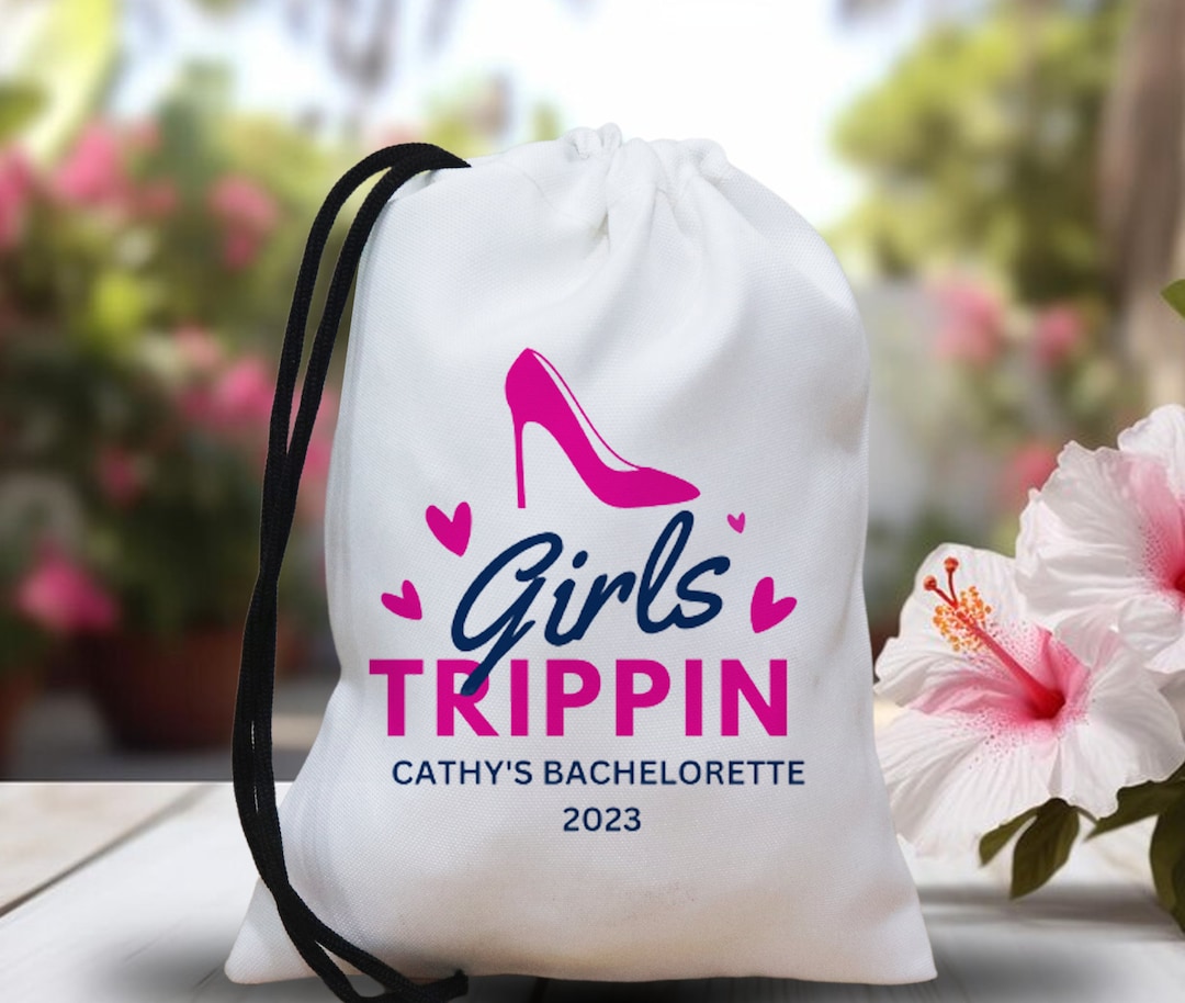 Girls Trip Survival Kit Bags, Girls Weekend Trip Party Bags, Birthday ...