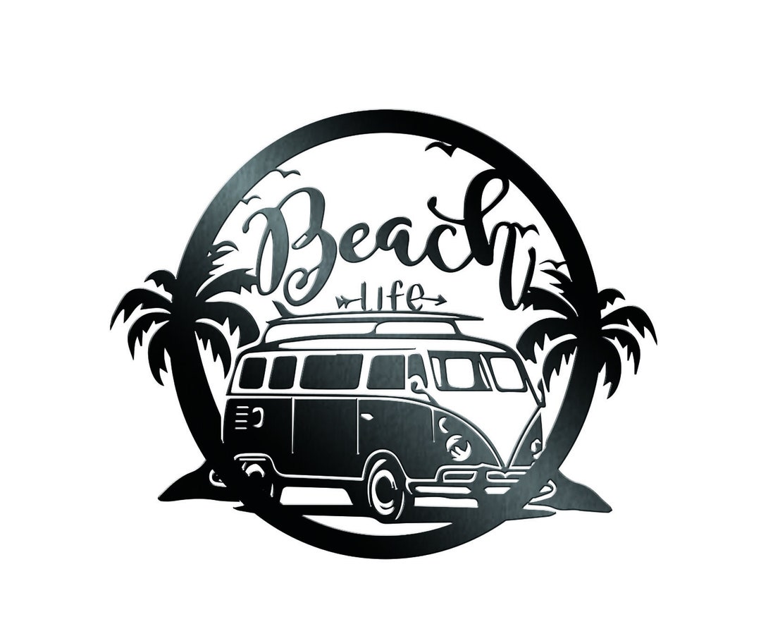 Personalized Beach Life Sign, Custom Poolside Oasis Metal Sign, Custom ...