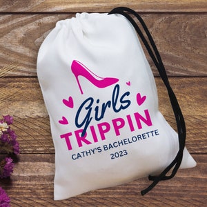 Girls Trip Survival Kit Bags, Girls Weekend Trip Party Bags, Birthday ...