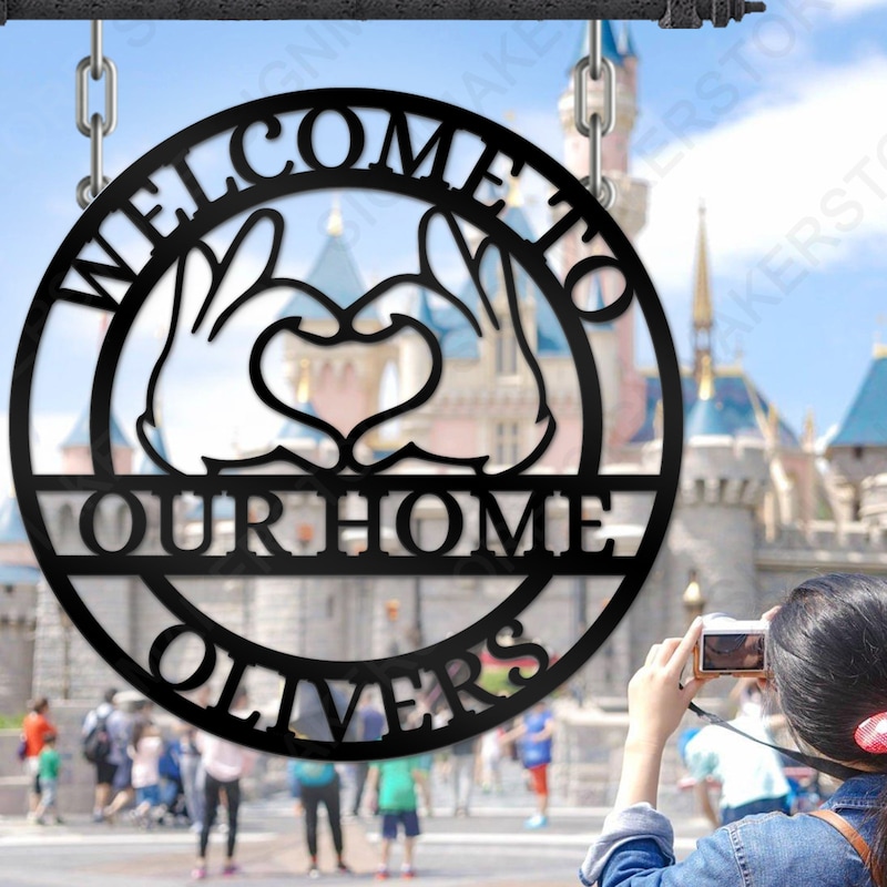 Steel Welcome Sign - Etsy