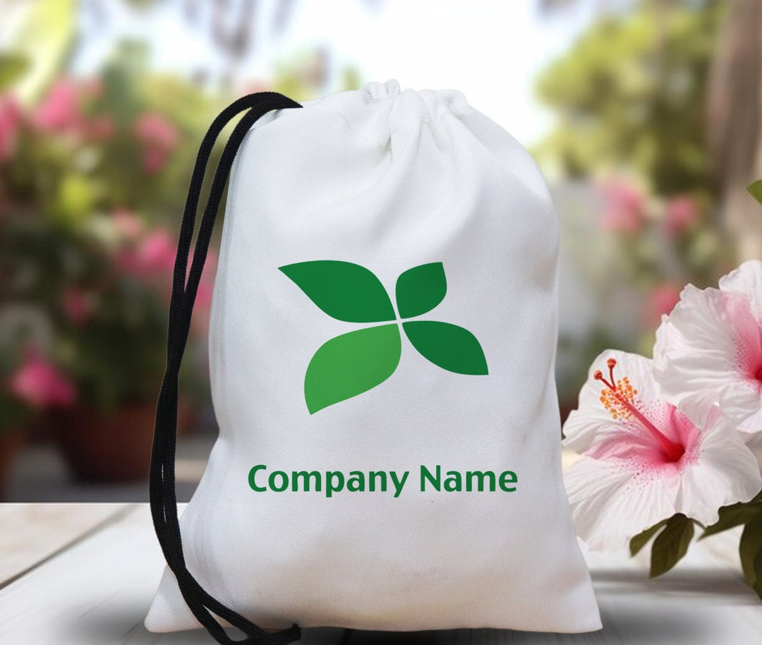 Personalized Logo Favor Bag - Wedding Bags - Custom Company Favor Bag ...
