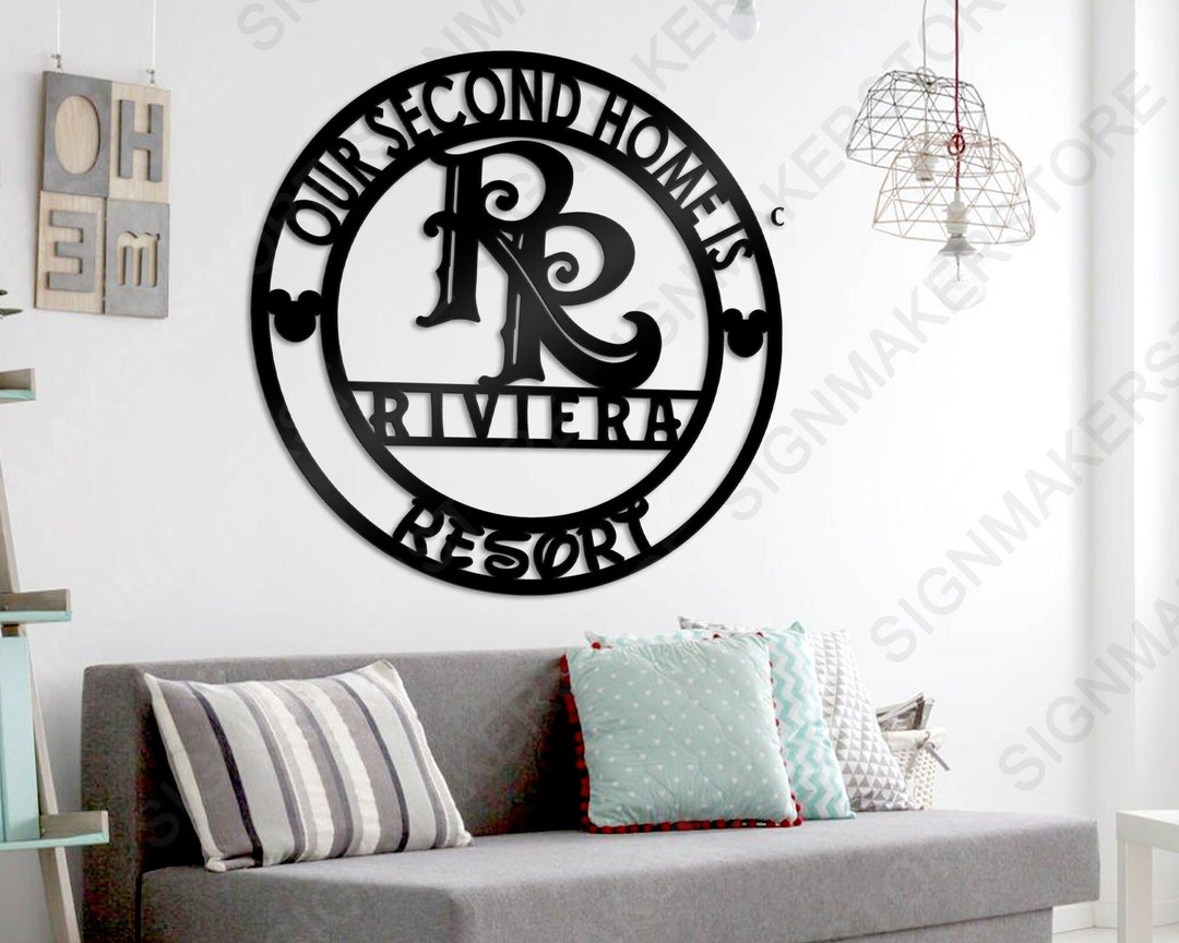 Persnolized Initial Metal Monogram, Disney Metal Sign, Mickey Metal ...