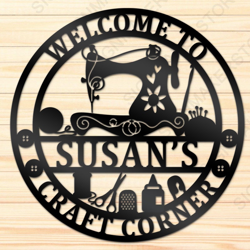 Sewing Room Sign - Etsy