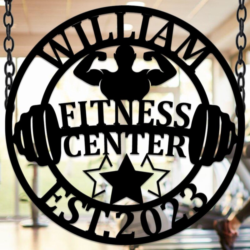 Custom Gym Sign - Etsy