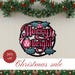 Merry & Bright Christmas Metal Art - Christmas Tree Lights Celebration ...