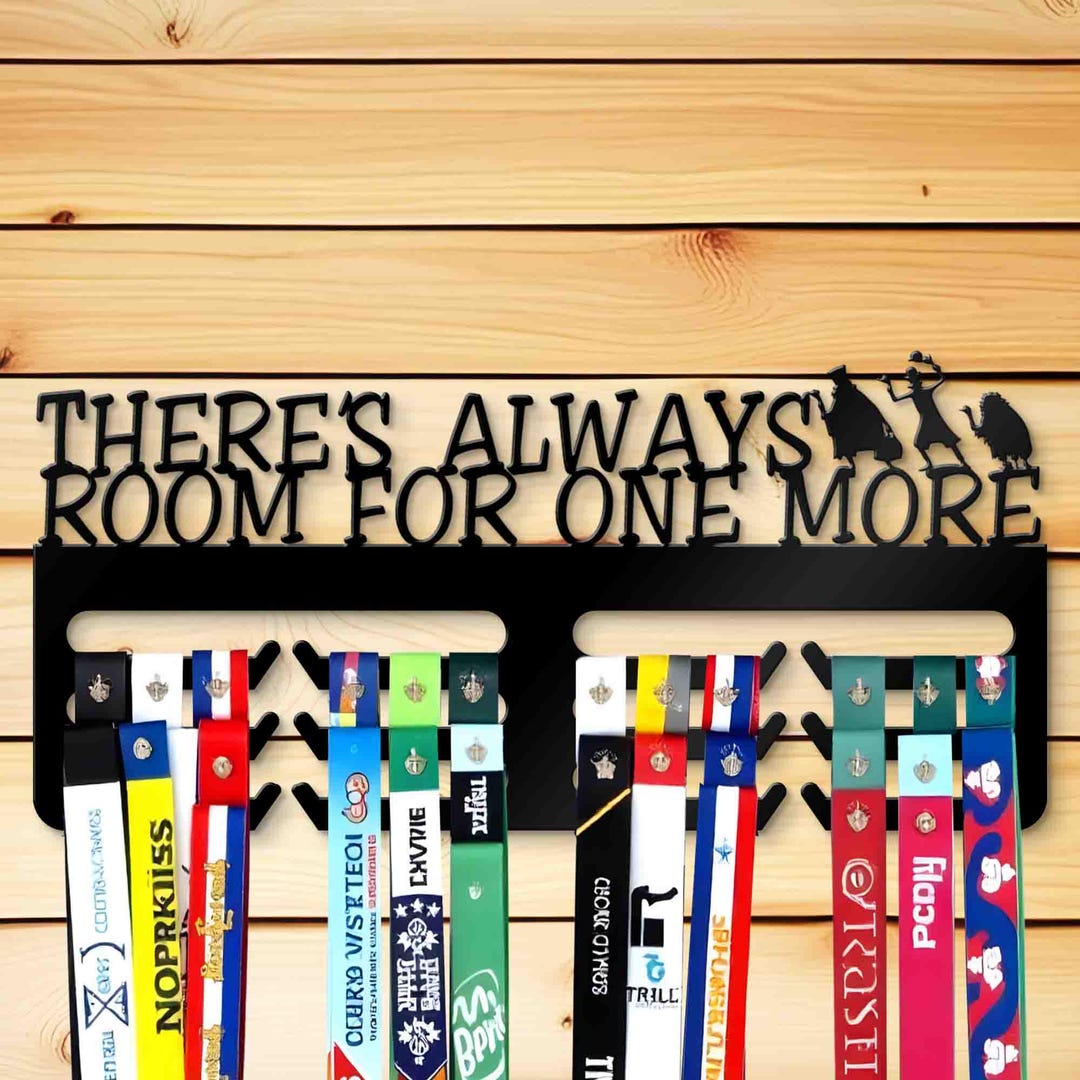 Custom Theres Always Room for One More Medal Display, Personalized ...