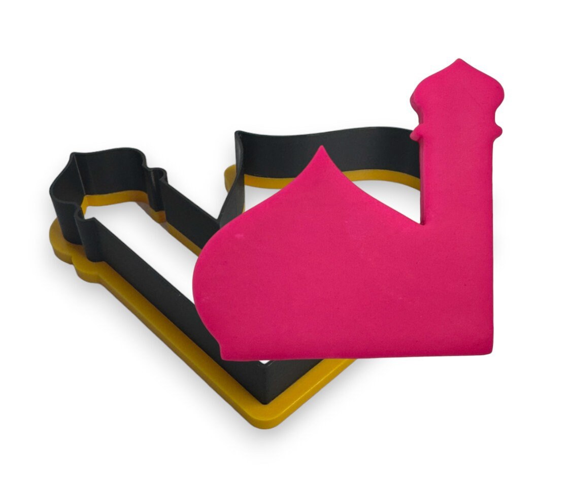 Eid Mubarak Ramadan Cookie Cutter, Mosque Top Moon, Islamic Star, 3D ...