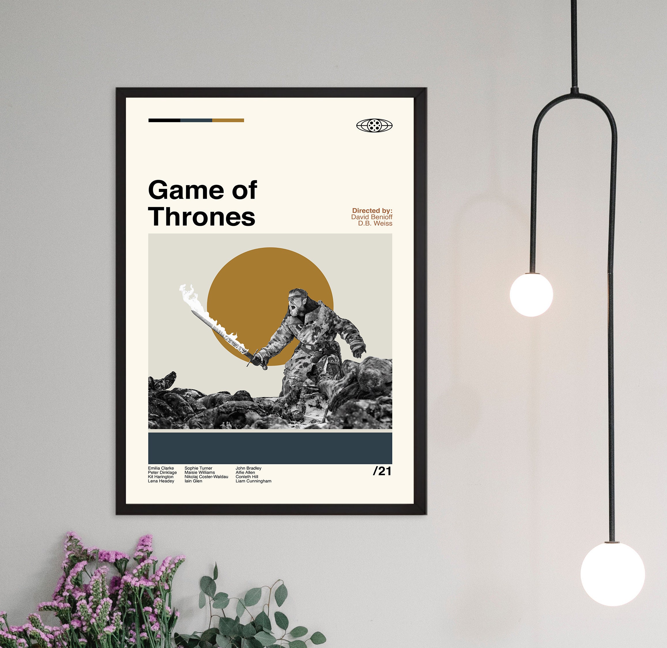 Game Of Thrones Minimalist Poster