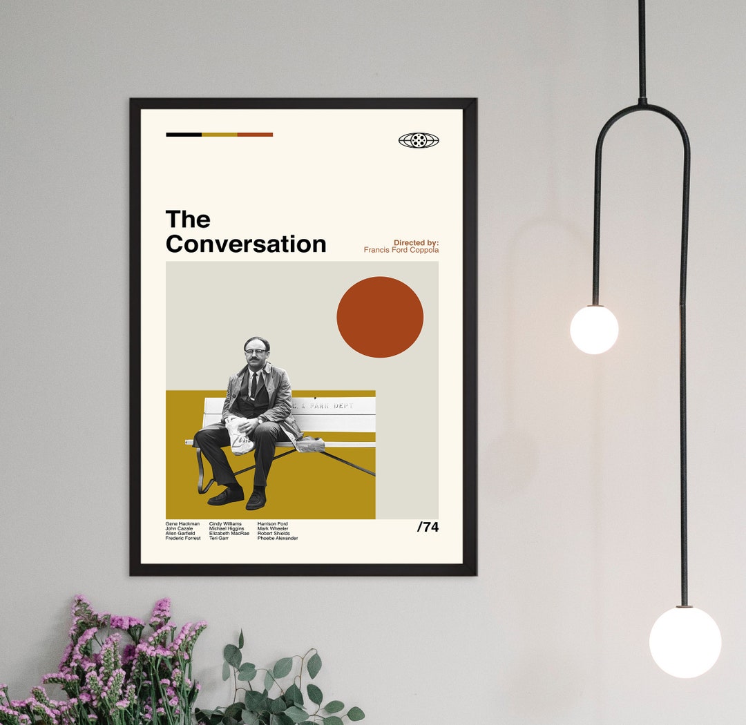 The Conversation Poster Francis Ford Coppola Vintage - Etsy