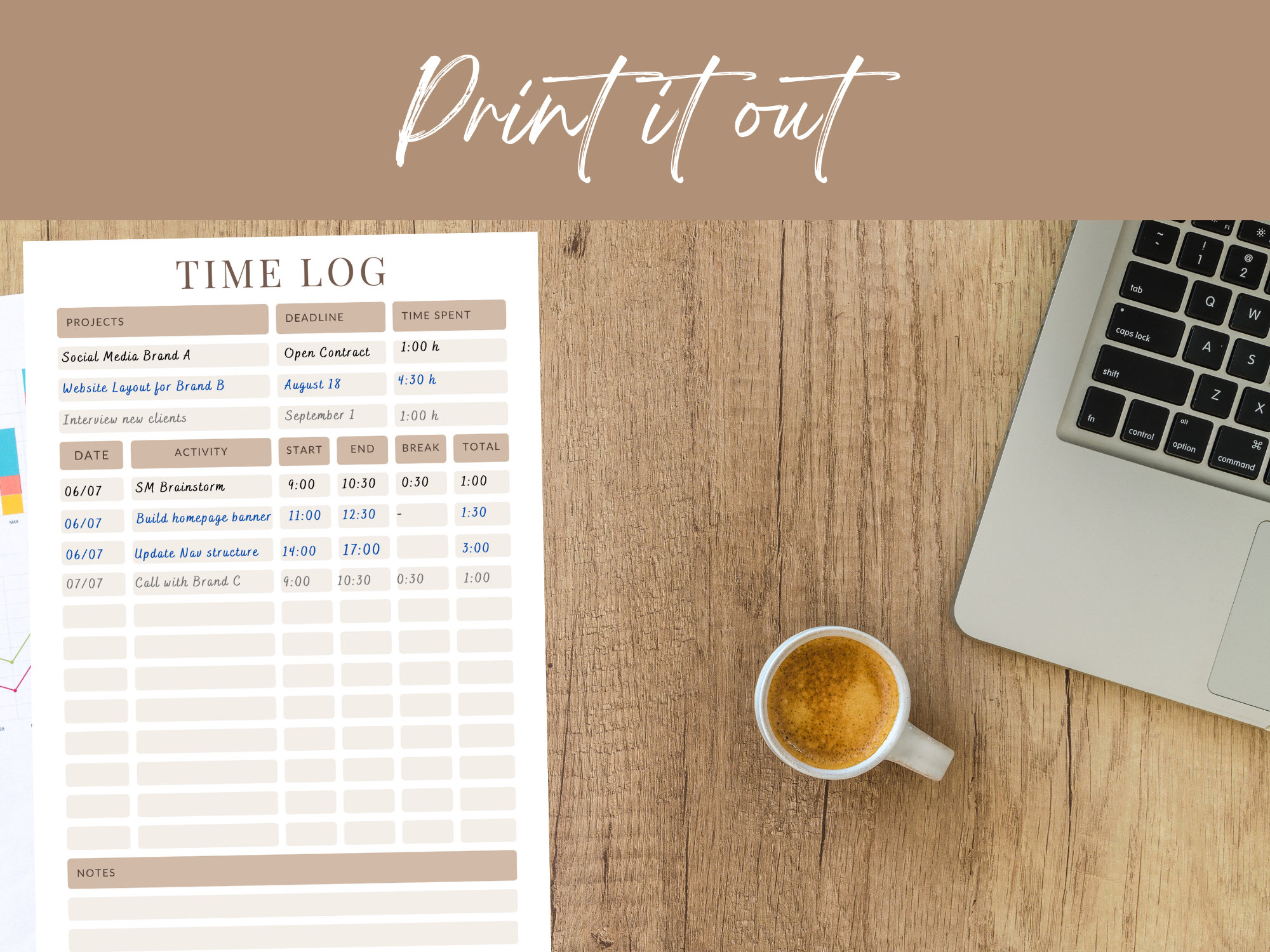 Easy Time Tracker: Perfect as Pomodoro Tracker, Work Log, Student Time ...
