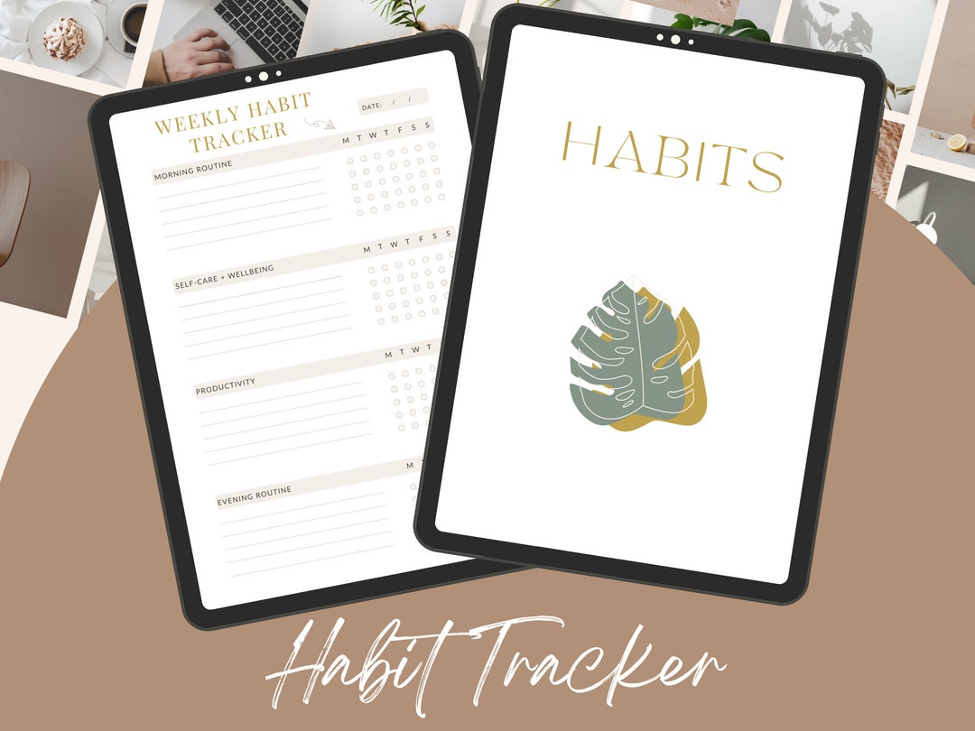 Editable Habit Tracker: Atomic Habits Habit Tracker Notepad - Etsy