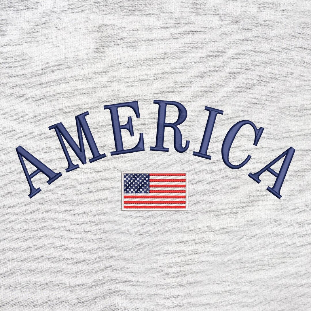 America Embroidery Designs, USA Patriotic Embroidery Designs, Instant ...