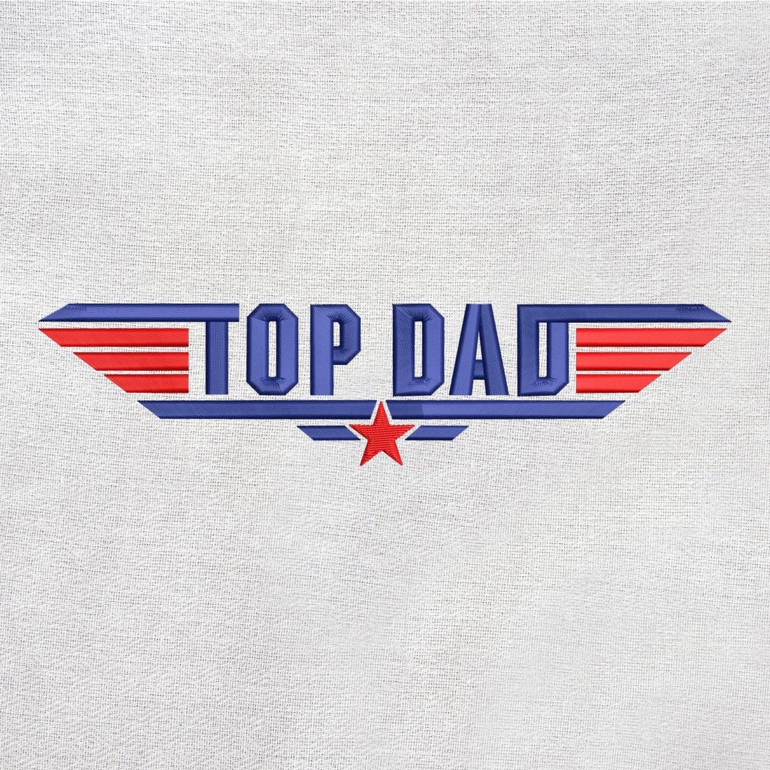 Dad Embroidery Design, Machine Embroidery Design, 4 Sizes, Instant ...