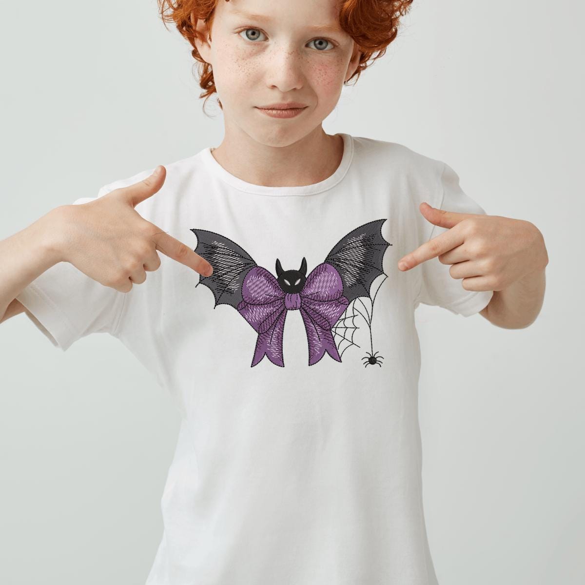 Halloween Bat Bow Embroidery Design (digital Download) - Etsy