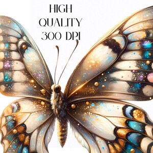 Magic Butterfly PNG Clipart, Butterfly Watercolor PNG, Butterfly ...