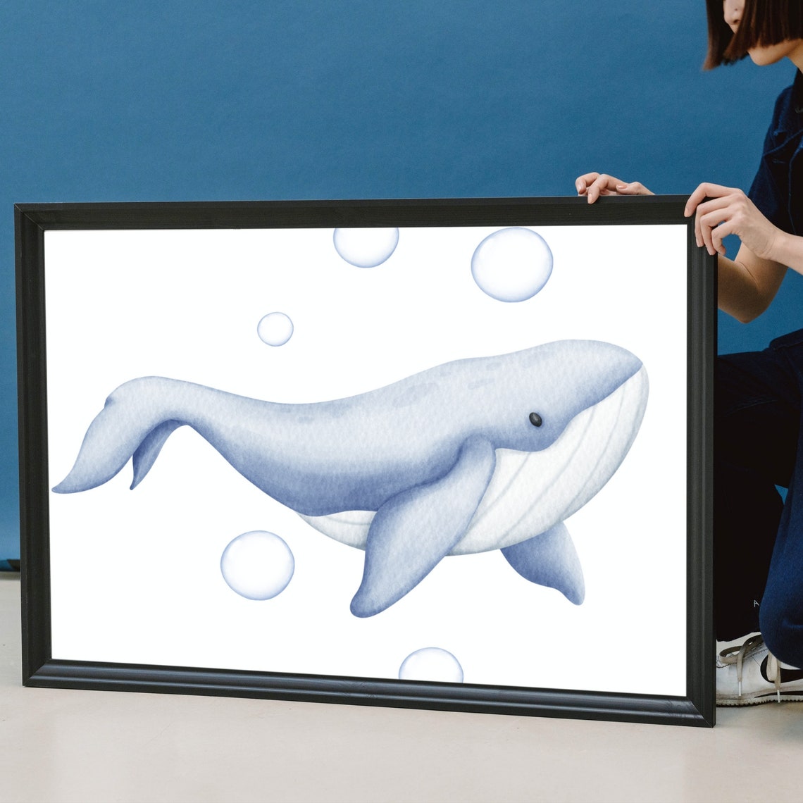 Sea Animal PNG Watercolor Clipart, Whale Png, Octopus Png, Shark Png ...