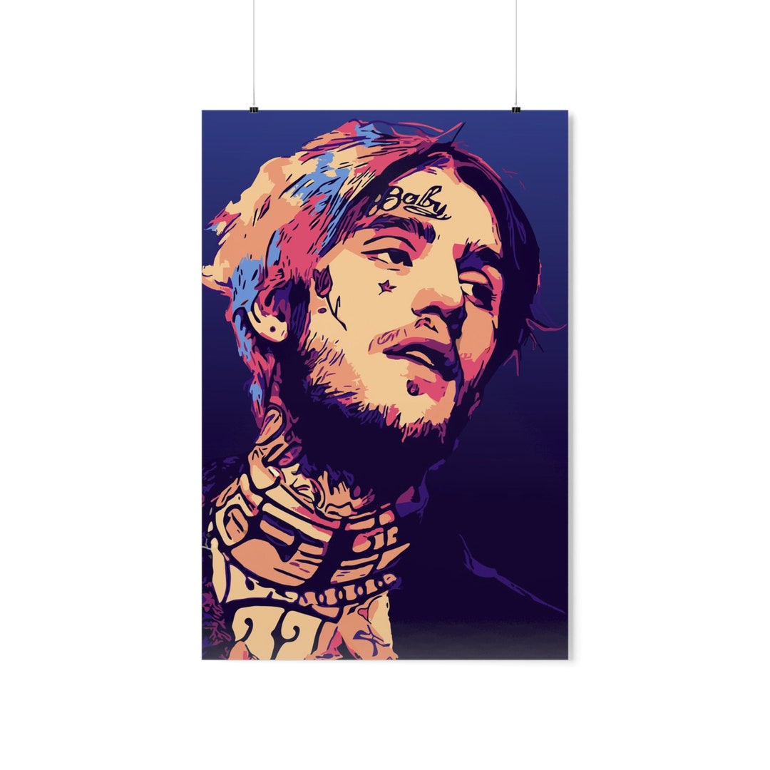 Lil Peep Artwork Lil Peep Poster - Etsy