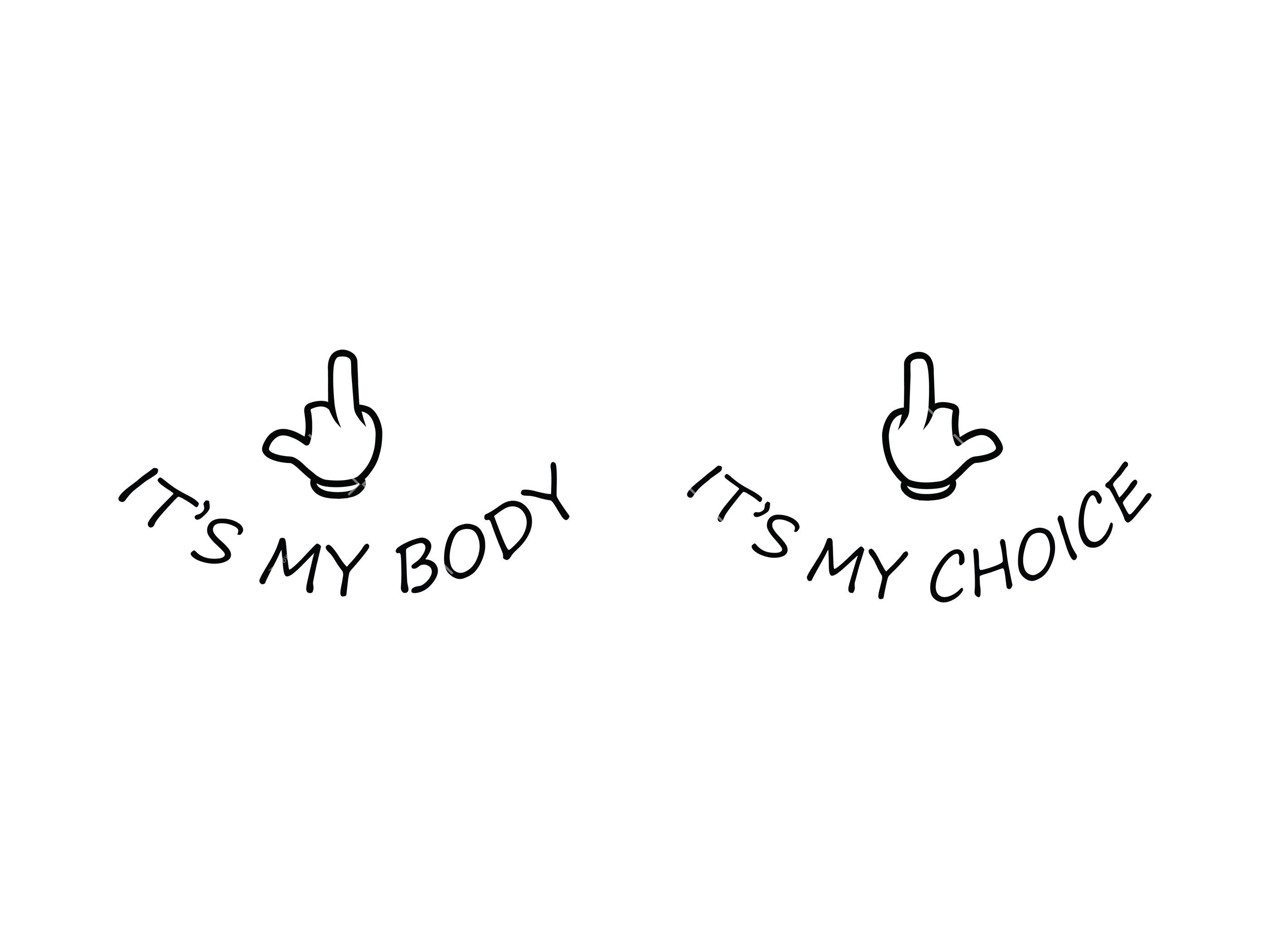 My Body My Choice Svg PNG Cricut Feminism Svg Cut File - Etsy