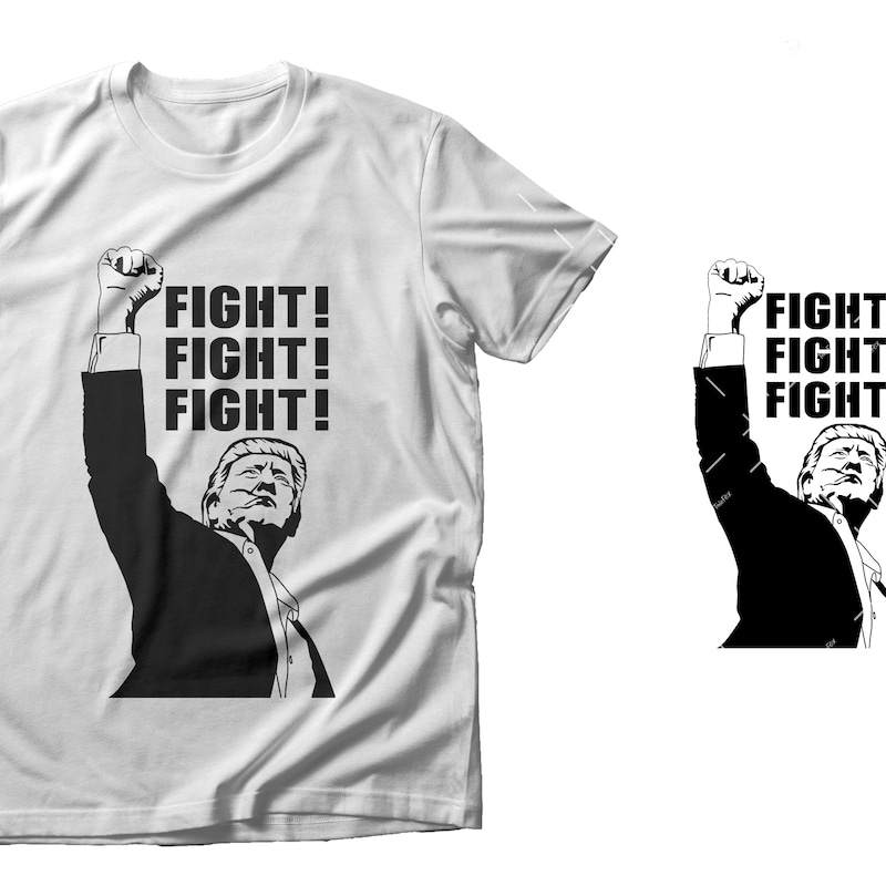 Trump Fight Fight Fight Svg - Etsy