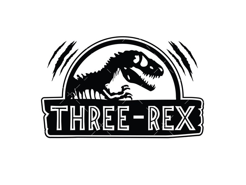 Three Rex SVG, PNG, Cricut, T-rex Svg, 3 Rex SVG, Boy 3rd Birthday Svg ...