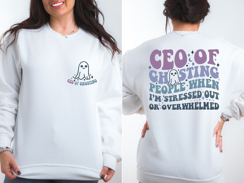 Ceo of Ghosting People Svg, PNG, Cricut, Funny Svg, Halloween Png ...